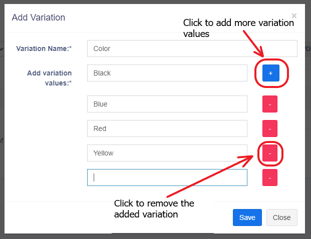 How to Add Variations? - Bizwity