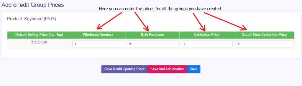 What is a Selling Price Group and how to use it? - Bizwity